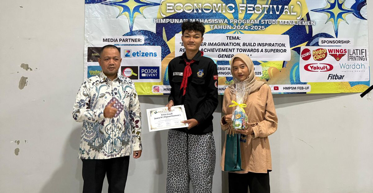 Mahasiswa Teknik Industri UNSERA, Sabet Juara Digital Content ...